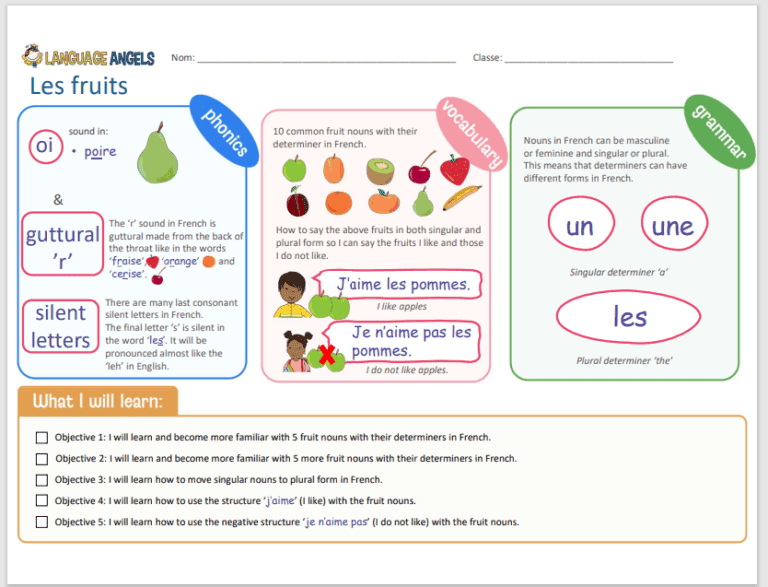 MFL- French - Keyworth Primary & Nursery School